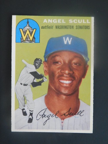 1954 Topps Baseball Card #204 Angel Scull (EX-MT) | eBay