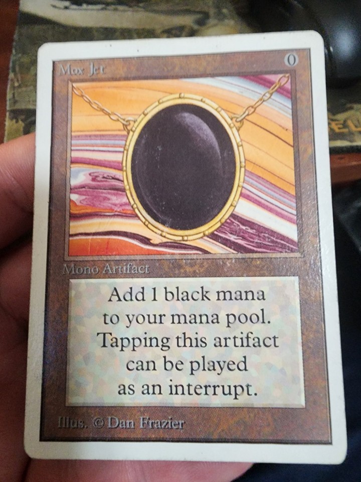Power Nine Set Black Lotus Ancestral Time Walk mox Jet all nine cards ...