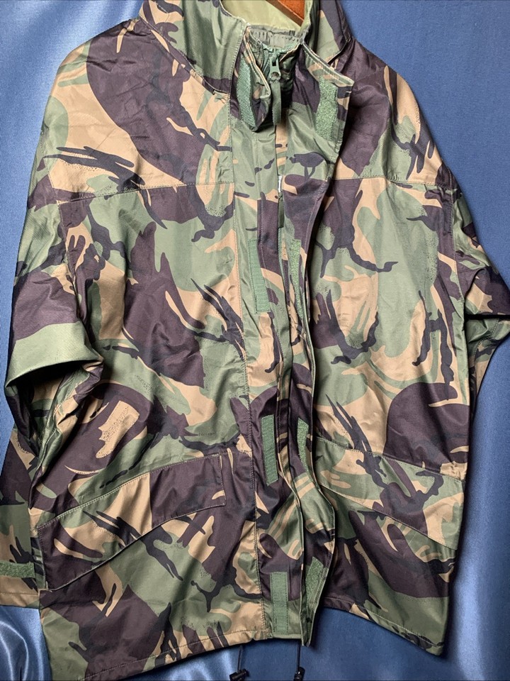 BRITISH ARMY GORETEX DPM WATERPROOF JACKET WITH POCKETS X-Large 180/112 ...
