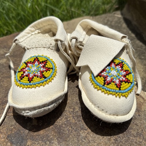 Native American children's shoes from Flat Creek Trading Post | eBay