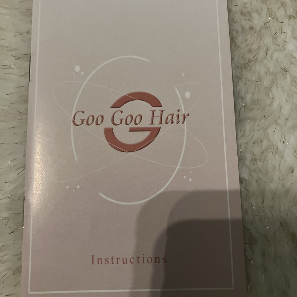 GOO GOO Clip in Hair Extensions Human Hair, 2A Dark Brown, Gold ...