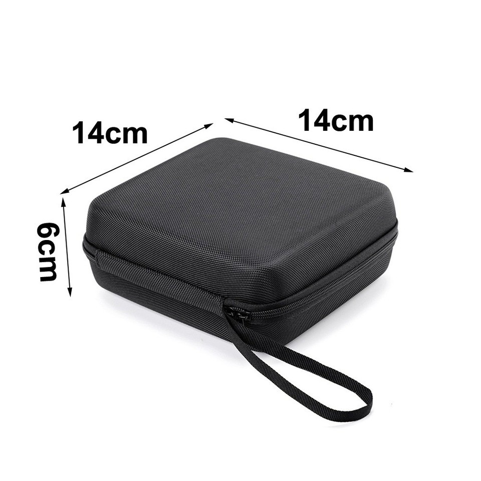 Mini Zipper Earphone Case Hard Shell Protective Storage Case Charging ...