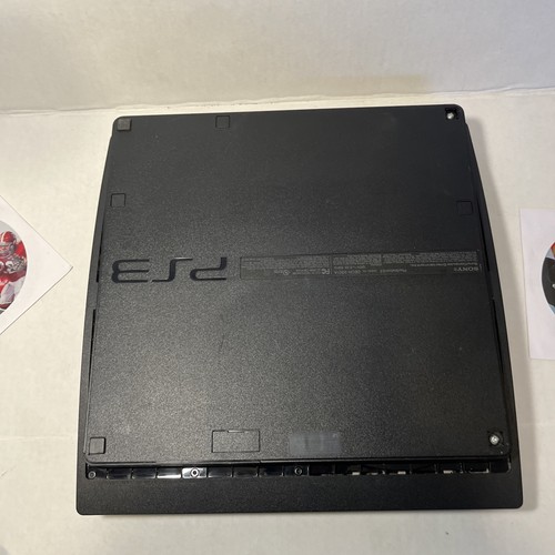 Sony PlayStation 3 PS3 Slim CECH-2001A 120GB Console w/ Controller ...