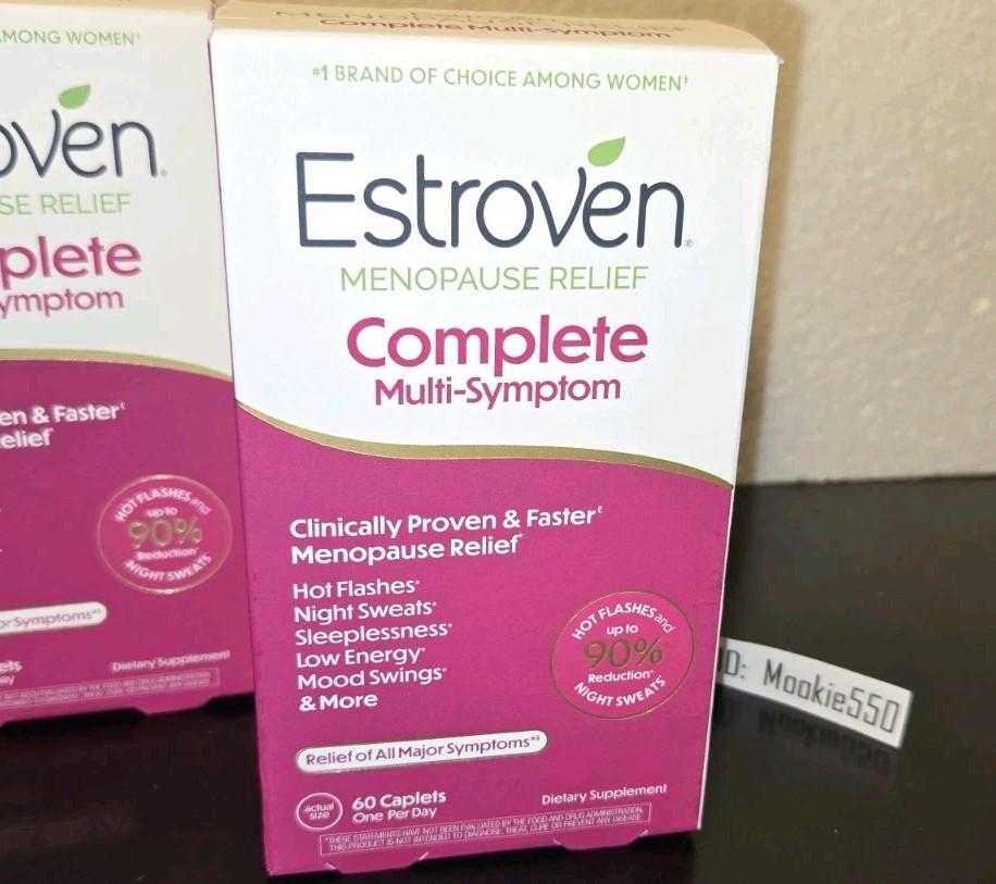 EXP 08/2027! (120ct) 2 Box 60ct Estroven Complete Multi-Sympton ...