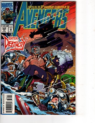 Avengers #364 Comic Book 1993 KEY 1st Full App Deathcry Marvel VF/NM | eBay