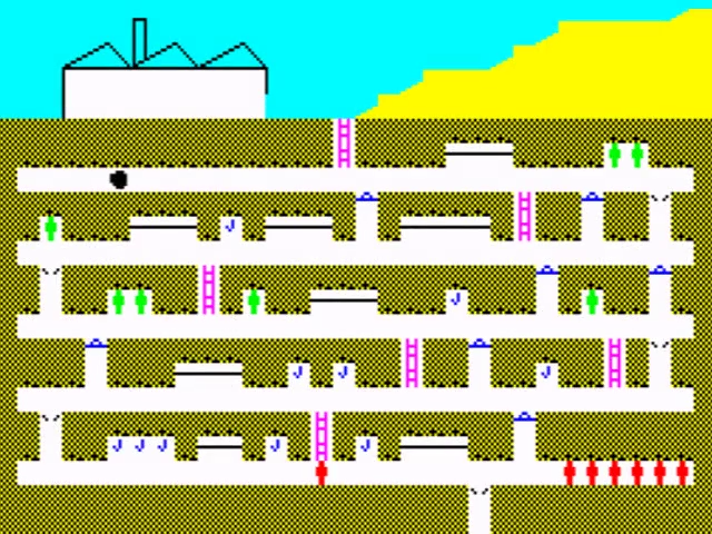 Sinclair Zx Spectrum 48K Gioco - Pitman Sette - Visions - Testata e ...