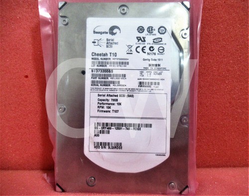 ST373355SS Seagate 9DL066-051 73GB 10K RPM 3Gb/s 3.5" SAS HDD Hard ...