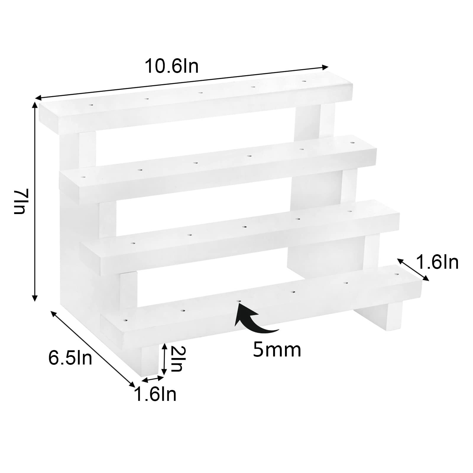 4-Tier Cake Pop Stand Display Riser Lollipop Holder with 22 Holes | eBay