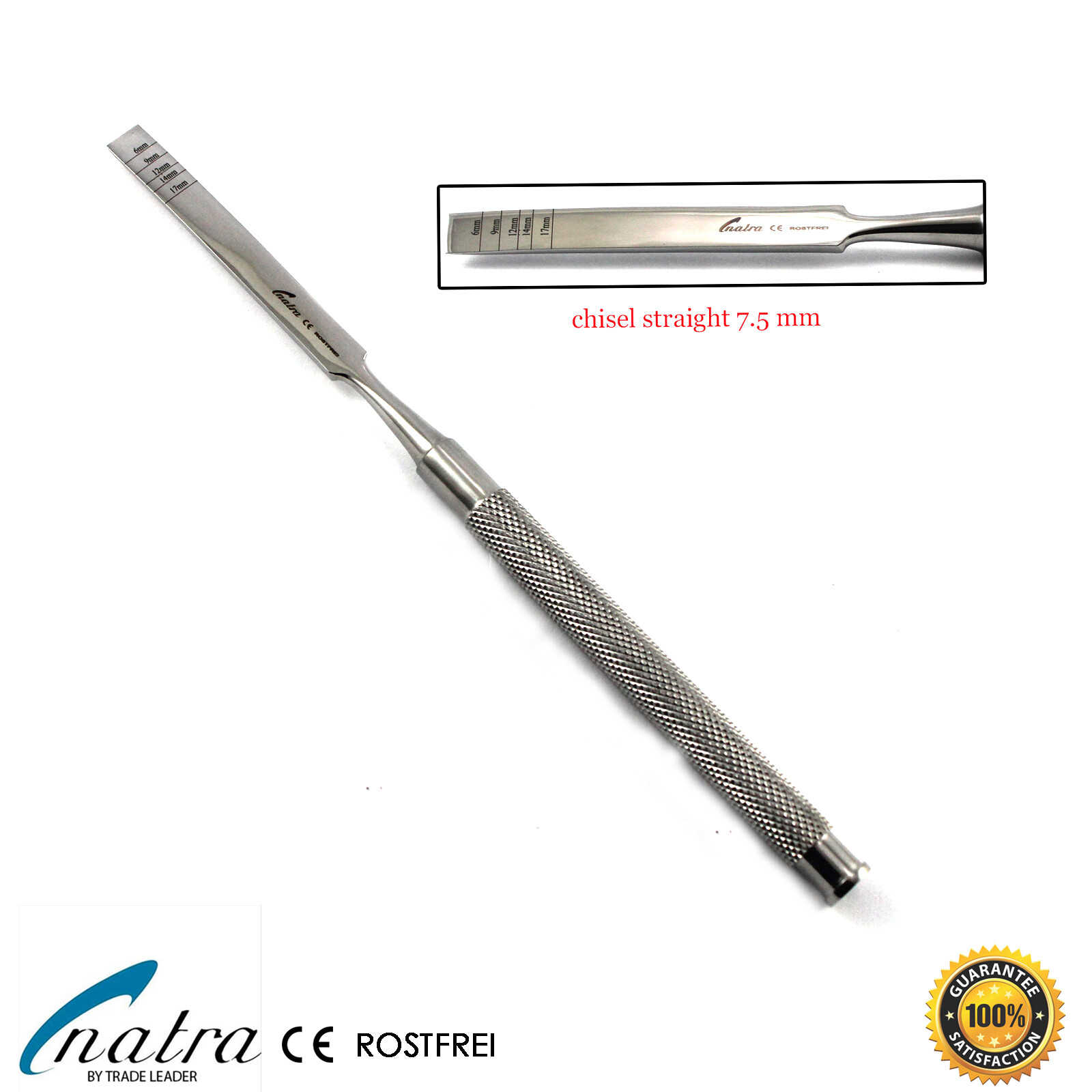 4 Dental Splitting Expanding Surgical Chisels Implat Bone Ridge Chisel ...