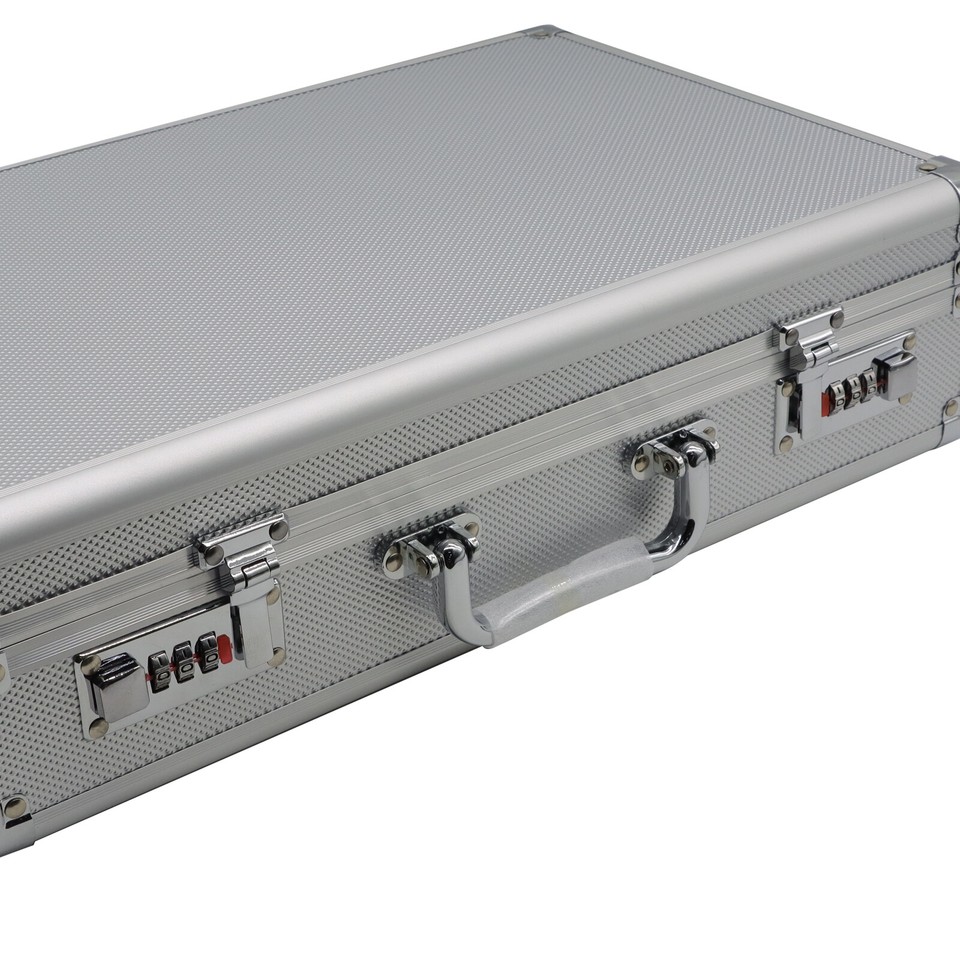 Aluminum Frame Storage Box Case Password Lock for 50 PCGS NGC Coin ...