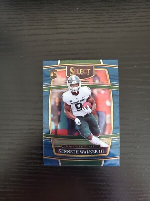 Kenneth Walker III - 2022 Panini Select Draft Picks Concourse RC #15 | eBay