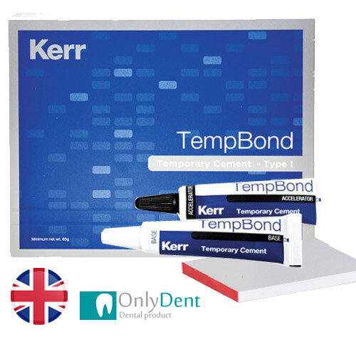 Kerr TempBond Temp Bond, Temporary Dental Crown Cement, Emergency ...