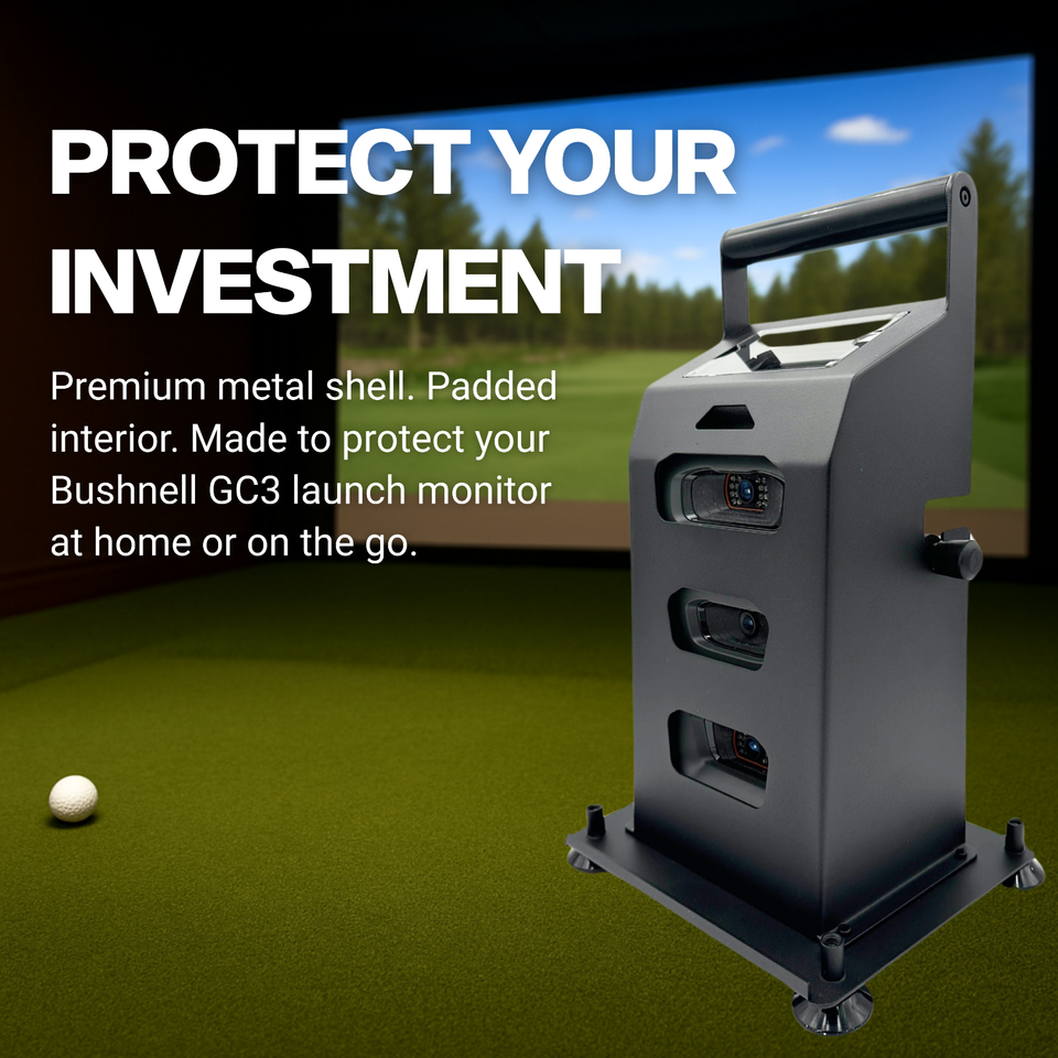 Foresight GC3 and Bushnell Launch Pro Monitor Metal Case - Shank Tank ...