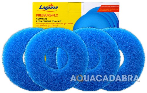Laguna Pressure Flo 5000 6000 Filter Foam Kit Set PT1736 Fish Pond ...