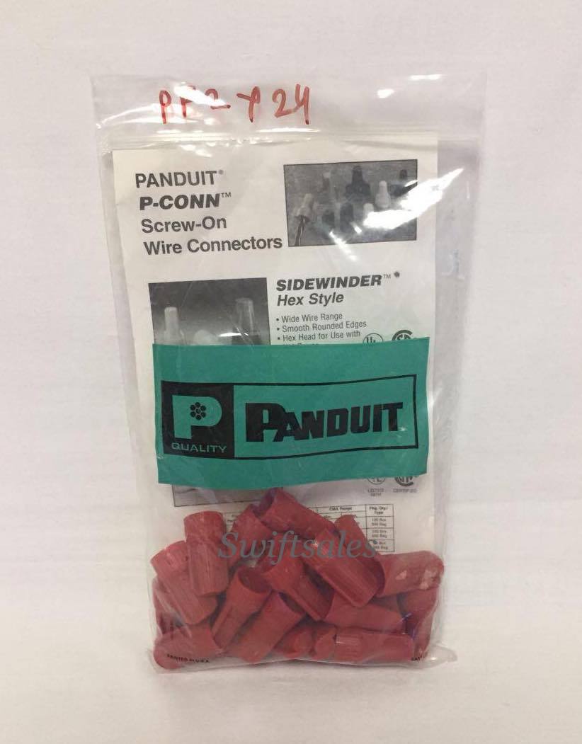 Panduit P-CONN Wire Connectors - Shark Fin Style - Red PF2 | eBay