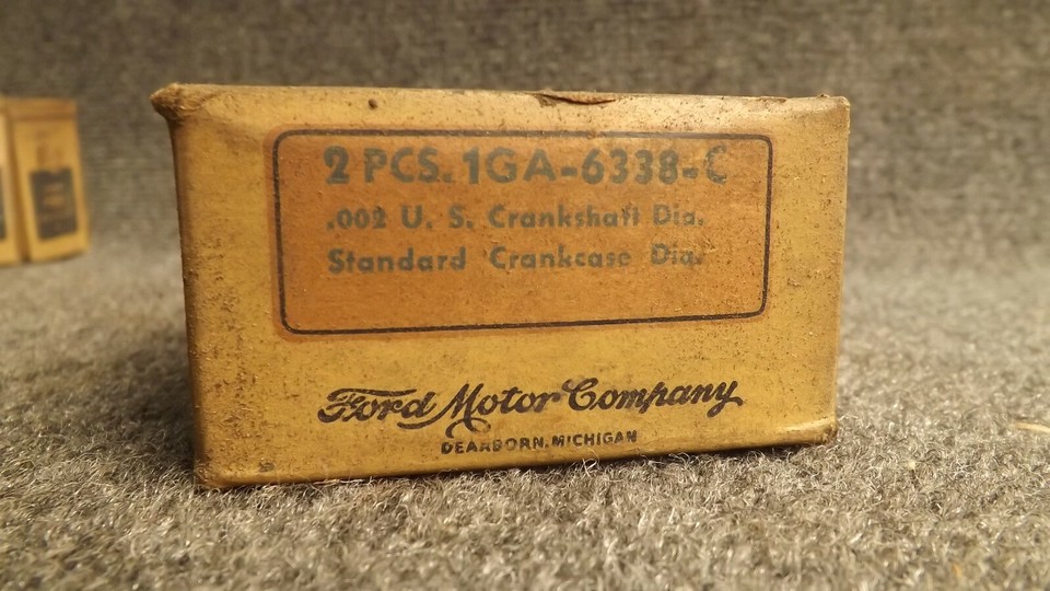 OEM Ford Crankshaft Bearing 1GA-6338-C .002 Undersize | eBay