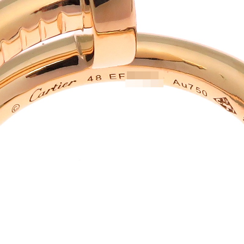 Cartier #4.5 Juste un Clou B4092600 Ring 750 Yellow Gold DH90012 | eBay UK