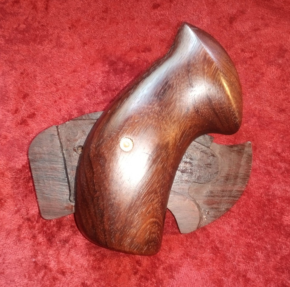 Smith & Wesson S&W N frame RB Rosewood Banana Style Target Grips Eagle ...