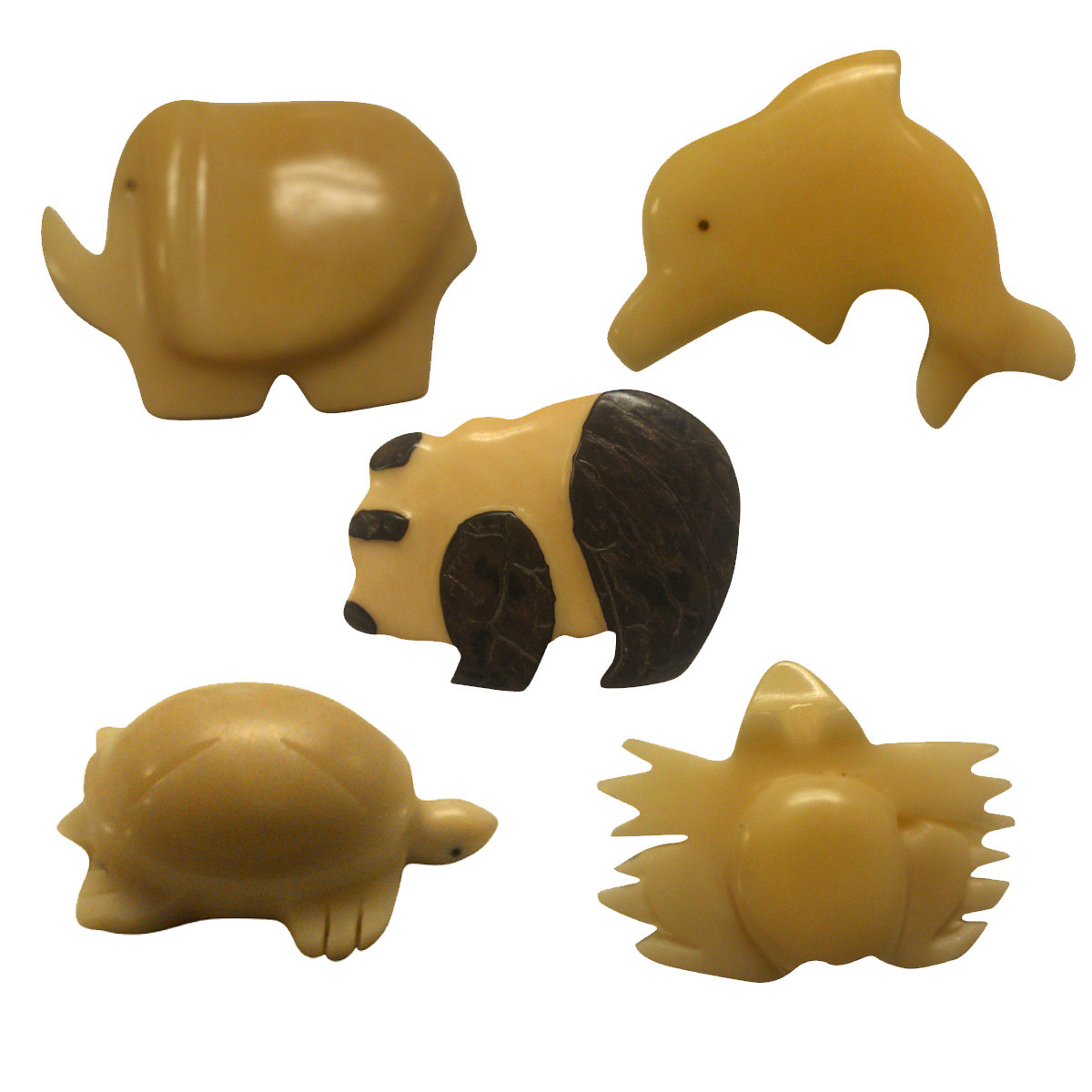 Handcarved Tagua Animal Pins from Ecuador Fair Trade | eBay