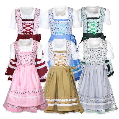 Kinder Dirndl Trachtenkleid Mimi 3 teilig MS-Trachten | eBay.de