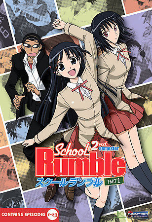School Rumble - Second Semester Part 1 (DVD, 2008, 2-Disc Set) for sale ...