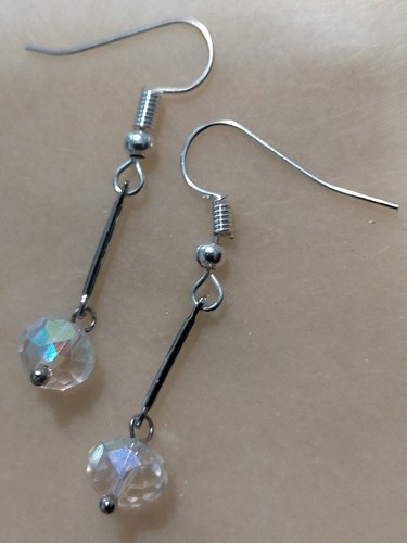 Clear crystal Light Weight dangle EARRINGS (T2) | eBay Australia