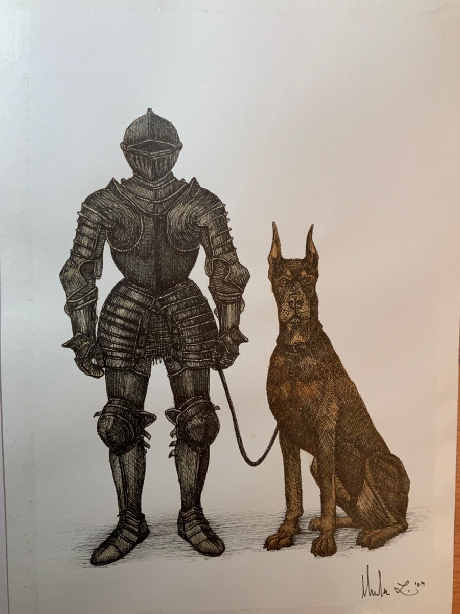 Dog Knight Armor ArtStation Dog Knight