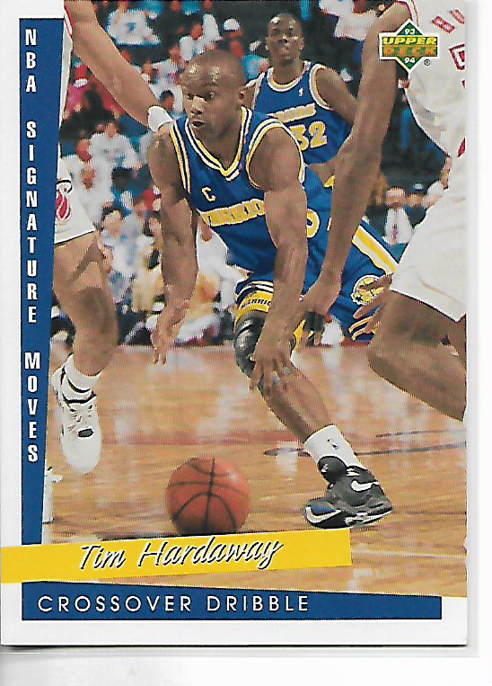 1993-94 Upper Deck Tim Hardaway Signature Moves Card | eBay