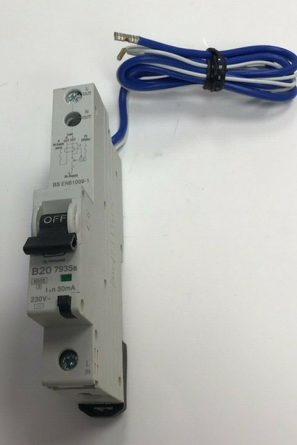 MK 20a / 20 Amp RCBO B Type 30ma AC Sentry 1 Mod 7935S for sale online ...