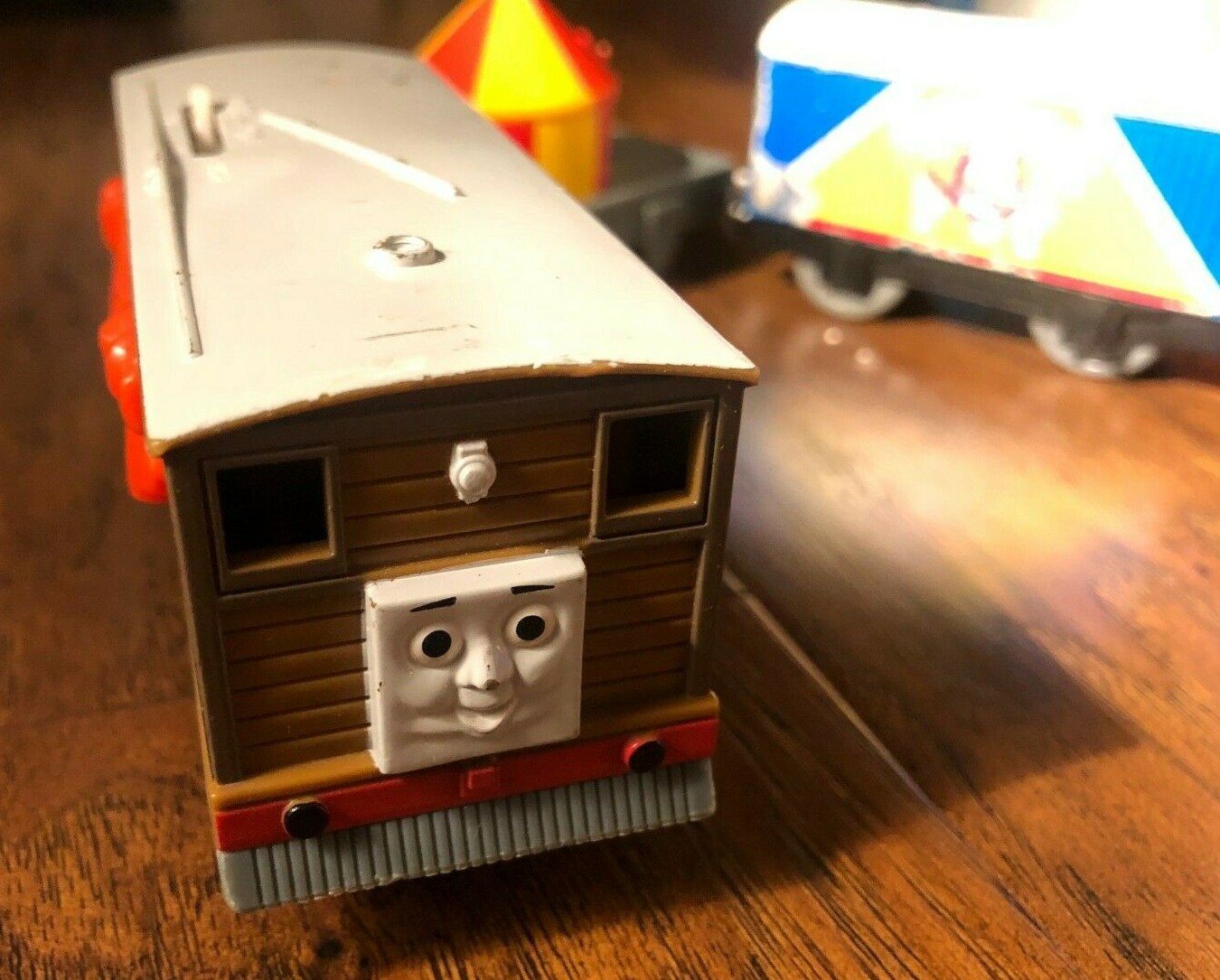 Thomas & Friends Trackmaster Motorized Circus Toby Engine , 2009 ...