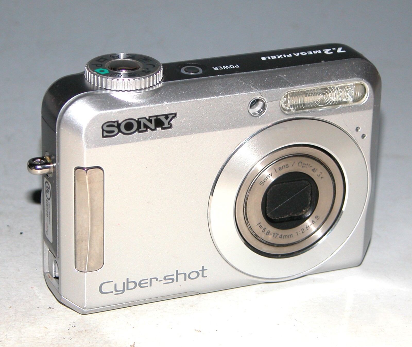 Sony Cyber-shot DSC-S650 7.2MP Digital Camera - Silver for sale online ...