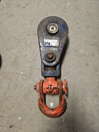 MCKISSICK BLK N-421 12 TON SNATCH BLOCK 6" SHEAVE 3/4 - 7/8 ROPE USA 🇺🇲 ...