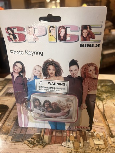 VINTAGE 1997 SPICE GIRLS MOVIE PHOTO KEY CHAIN KEY RING | eBay