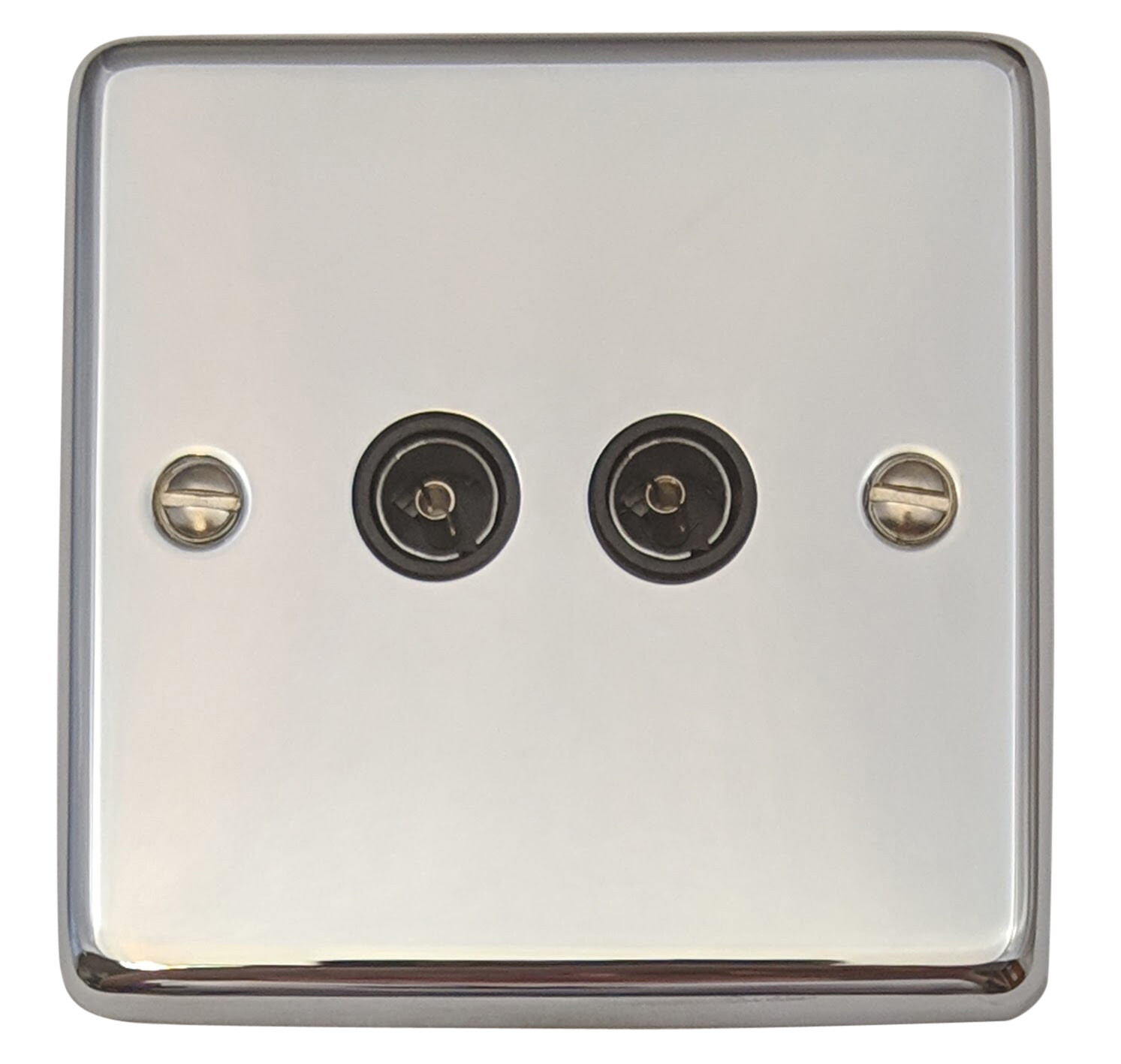 Polished Chrome CC3 Light Switches, Plug Sockets, Dimmers, Cooker, Fuse ...