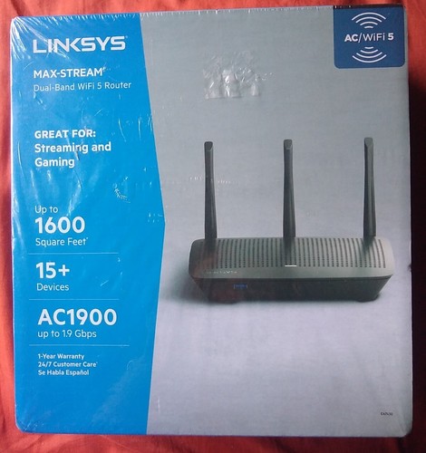 Linksys AC1900 (EA7430) - WiFi 5 Wireless Router Max-Stream Dual-Band ...