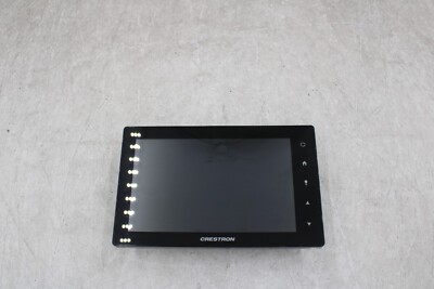 Crestron TSW-752-B-S Touch Screen Control Panel Power Tested Black | eBay