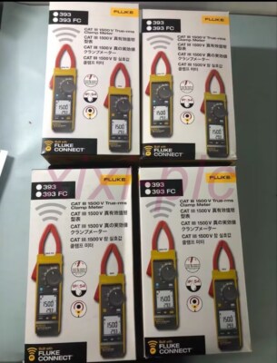 1PCS NEW FLUKE 393FC 1500V photovoltaic clamp type multimeter DHL ...