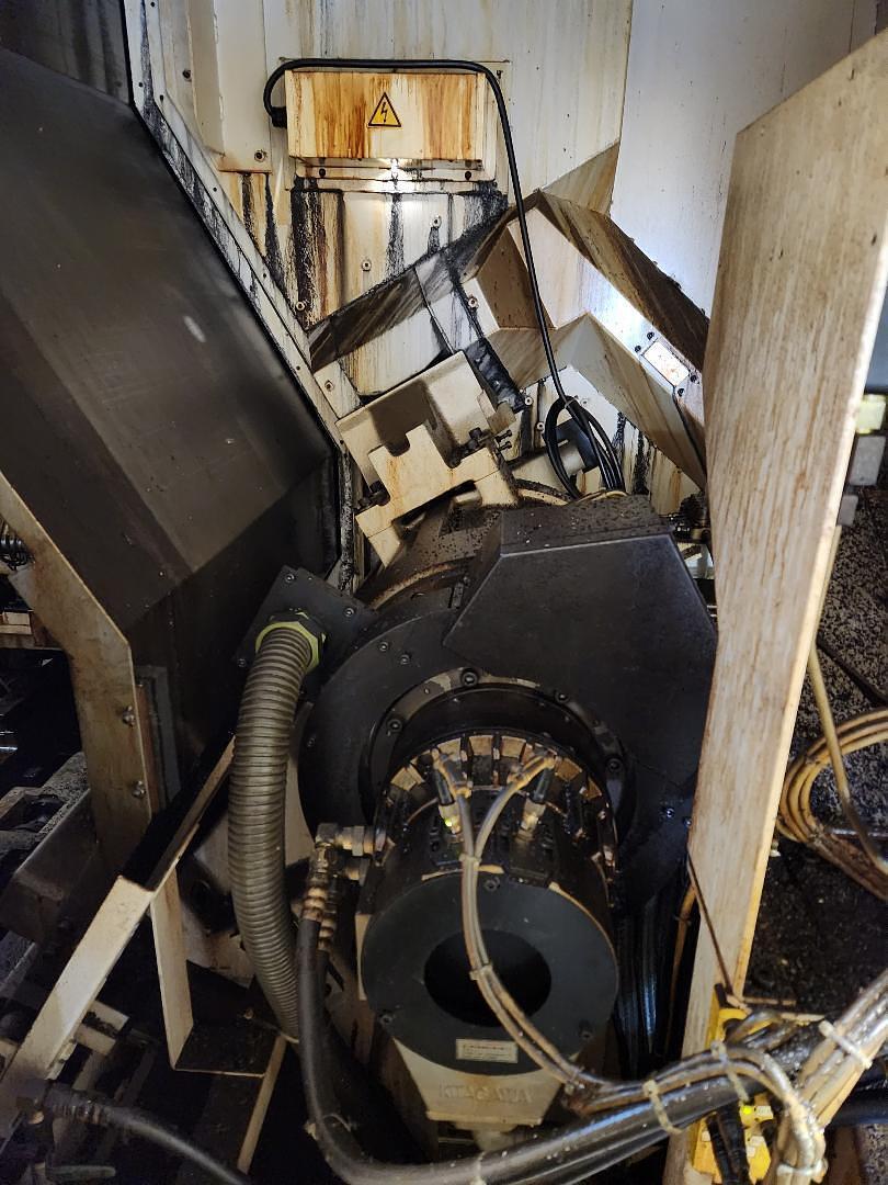 OKUMA "MACTURN 250BB-2S/1000" BIG-BORE 5-AXIS CNC TURNING CENTER W ...