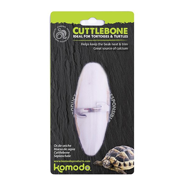 Komodo Cuttlebone for Tortoises & Turtles Calcium Beak Reptiles Food ...