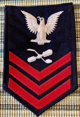 US Navy Rate Molder 1st Class Petty Officer rank Patch USN ML1 | eBay