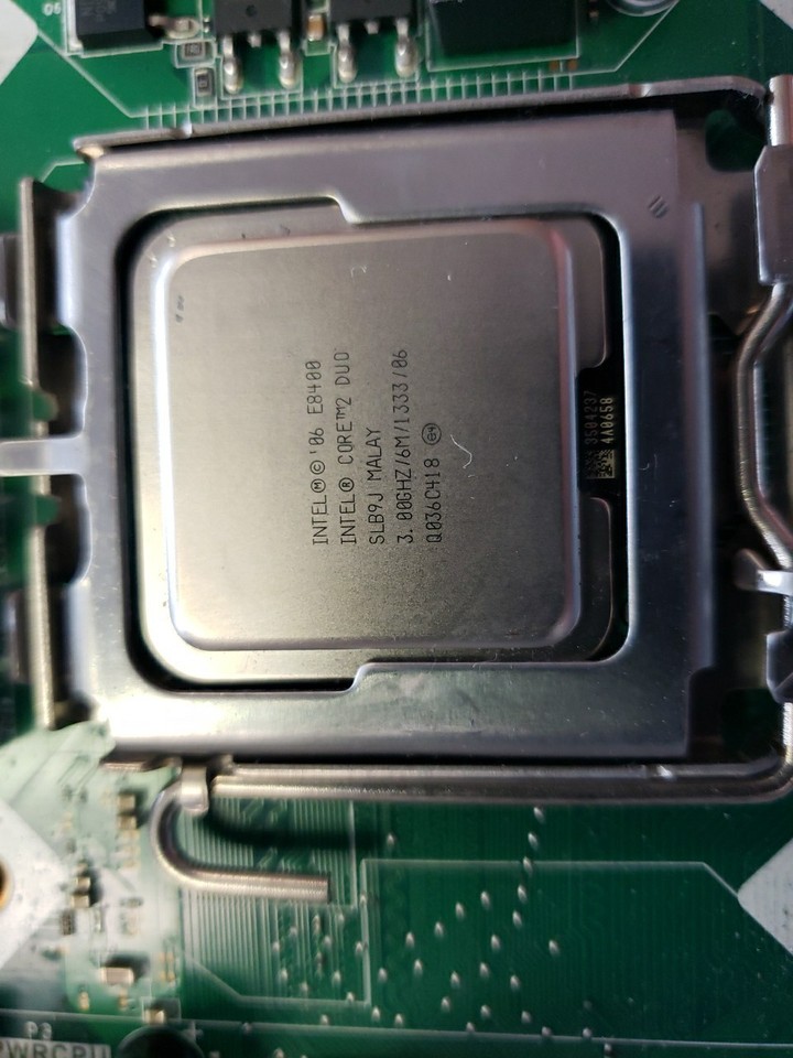 HP Pro 3000 MT Pine Motherboard 587302-001 core 2 3.0GHz 2gb ram 8500u ...