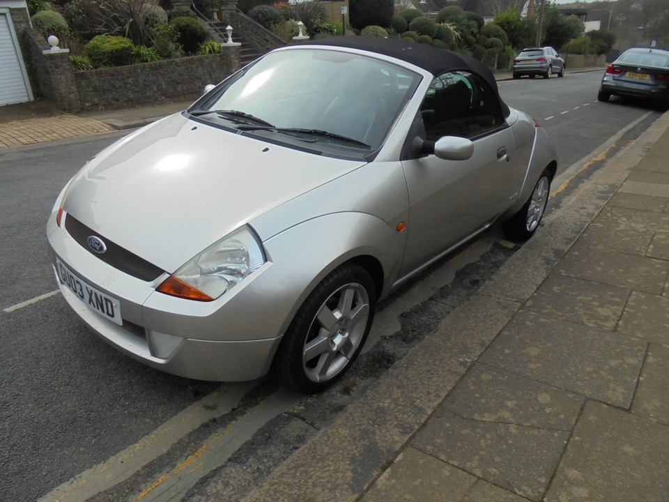 FORD STREETKA ROADSTER CONVERTIBLE ONLY 35000 MILES GREAT LITTLE SUMMER ...