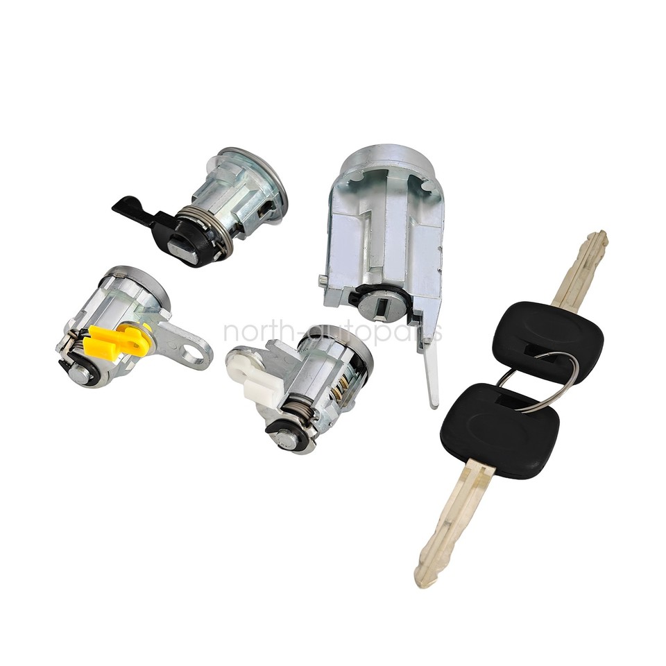 Ignition Door Lock Cylinder & Gas Fuel Lock For 95-98 Tacoma Floor ...
