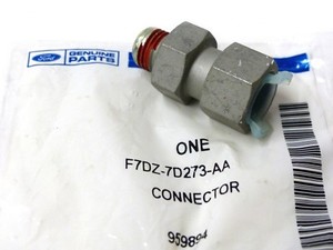 OEM NEW Auto Transmission Engine Oil Tube Line Connector Fitting F7DZ ...