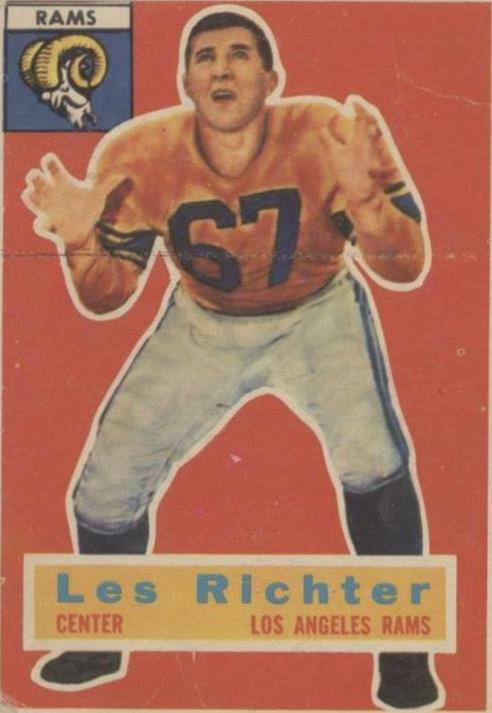 1956 Topps Les Richter #30 for sale | eBay