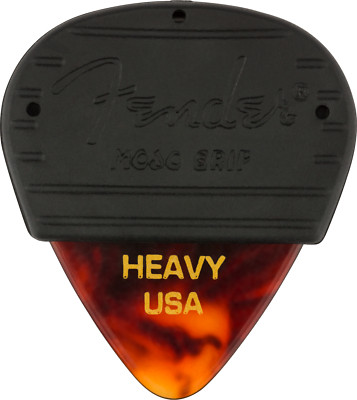 Fender Heavy Tortoise Shell MOJO GRIP Guitar Picks Made in the USA 3 ...