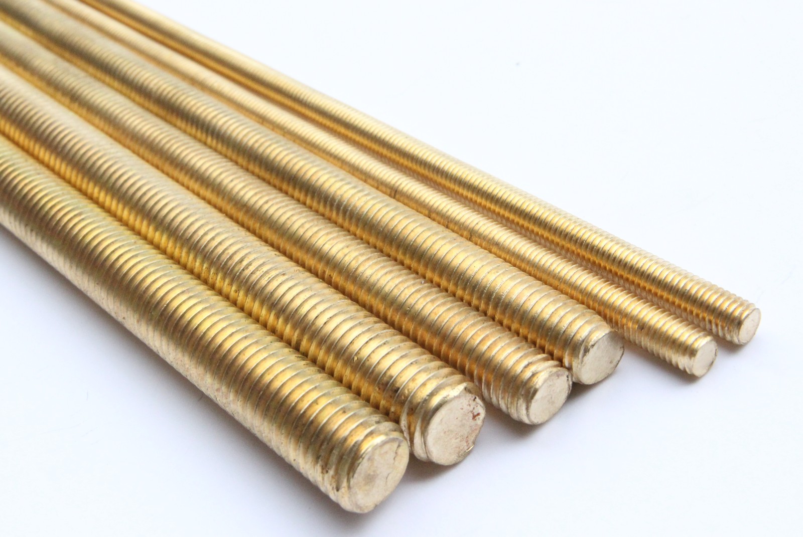 1 Mtr Long SOLID BRASS Threaded Allthread STUDDING M3 M4 M5 M6 M8 M10 ...
