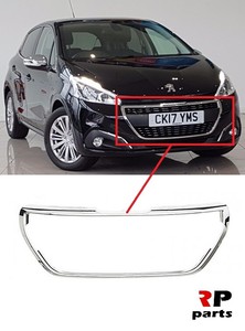 FOR PEUGEOT 208 ALLURE 2015-2018 FRONT BUMPER LOWER CENTER GRILLE ...