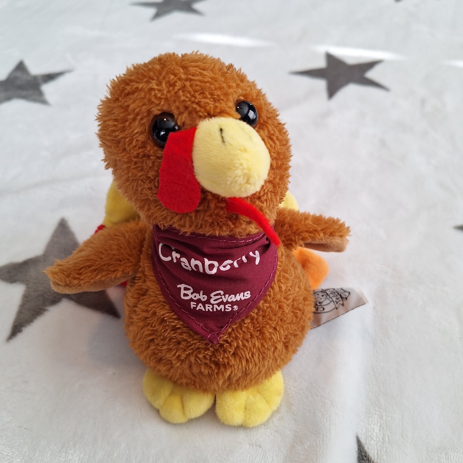 Bob Evans Farms ‘Cranberry the Turkey’ Plush 6" Stuffed Bird Chelsea ...