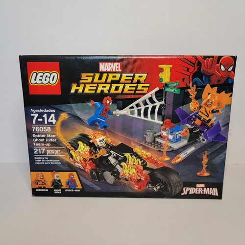 Lego 76058 Marvel Super Heroes Spider-Man Ghost Rider Team-up New ...